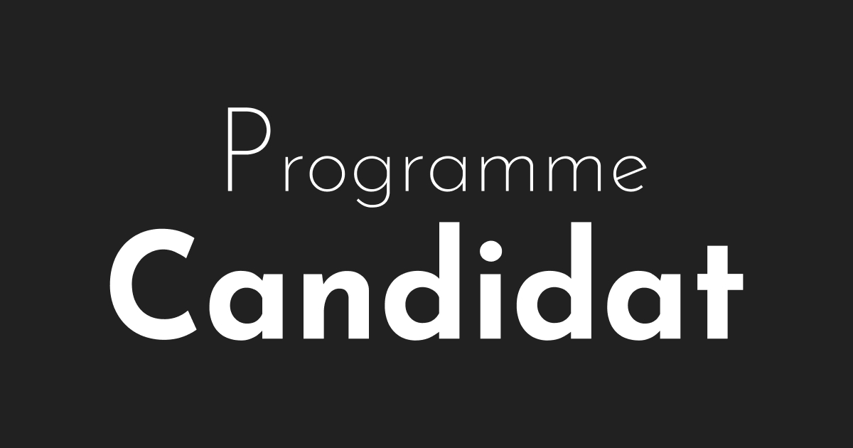 Personnalités politiques - Présidentielle 2027 | Programme Candidat